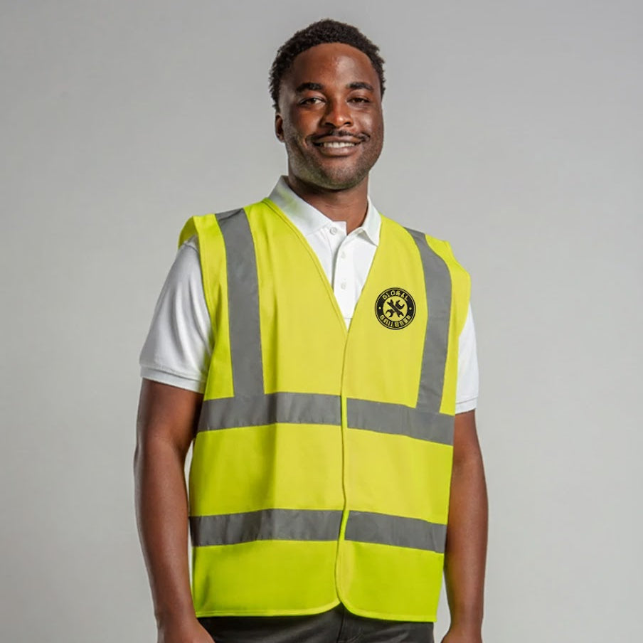 10 x High-Vis Vest Bundle - PrintPeel&Stick Ltd