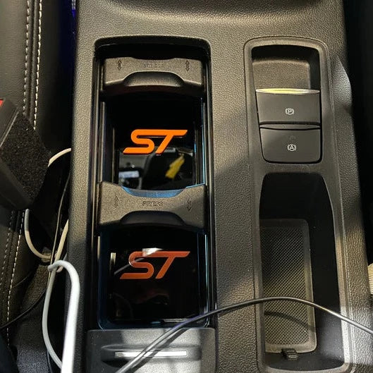 MK4 Focus - Cup Holder Inserts With Logo – PrintPeel&Stick Ltd