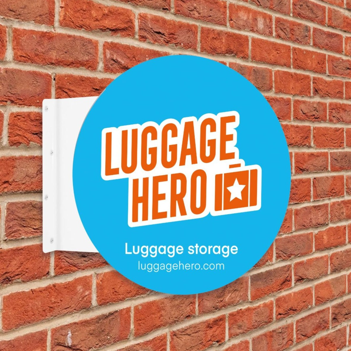 Round Flange Sign – PrintPeel&Stick Ltd