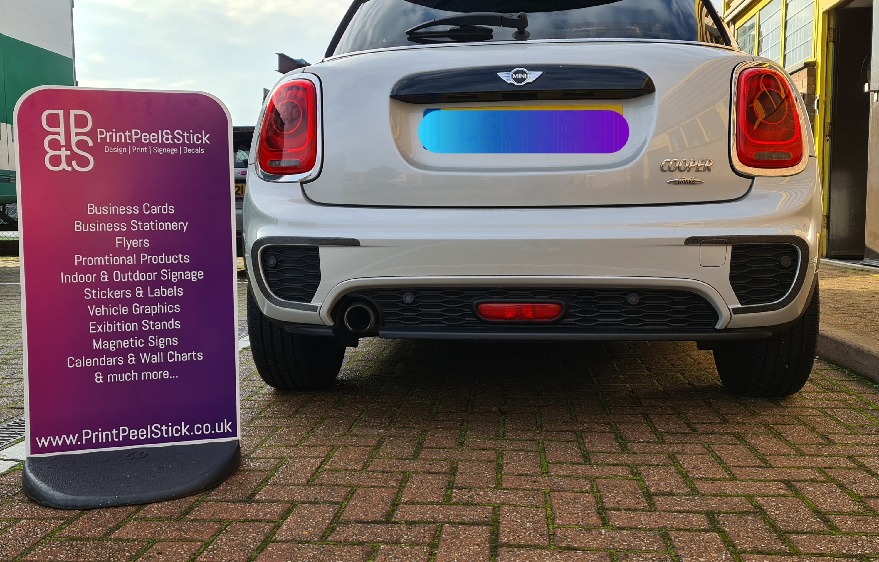 Mini F55, F56, F57 Aero Style Decals – PrintPeel&Stick